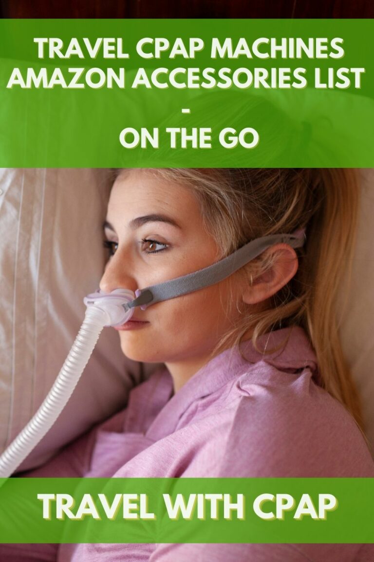 Travel CPAP Machines Amazon Accessories List – On the Go