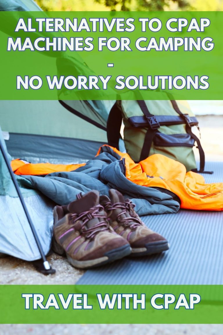 Alternatives to CPAP Machines for Camping – No Worry Solutions